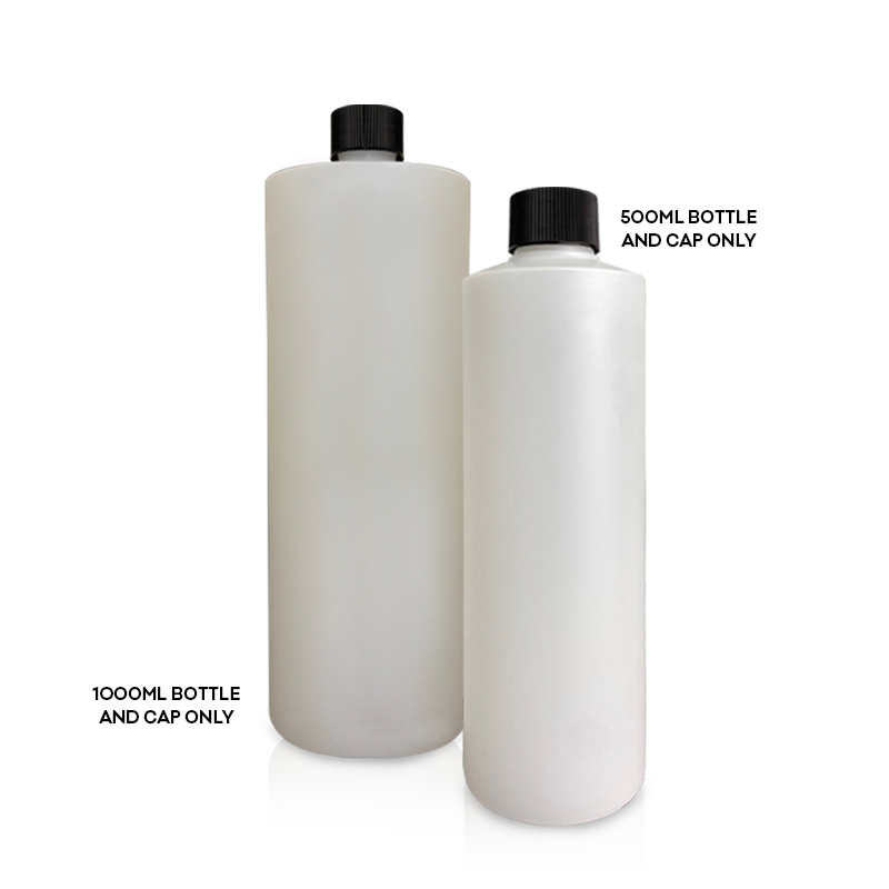 EMPTY BOTTLE NATURAL / OPAQUE BASIC BLACK CAP | EUCA